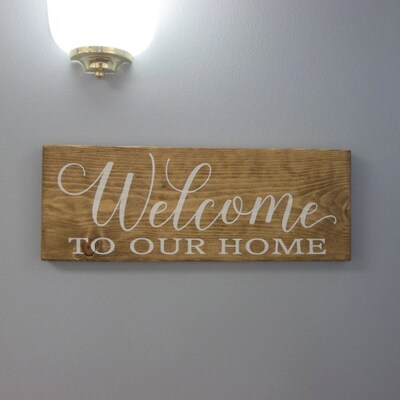 Mi Casa Es Su Casa, Welcome Wood Sign, Entry Decor, Welcome in Spanish ...