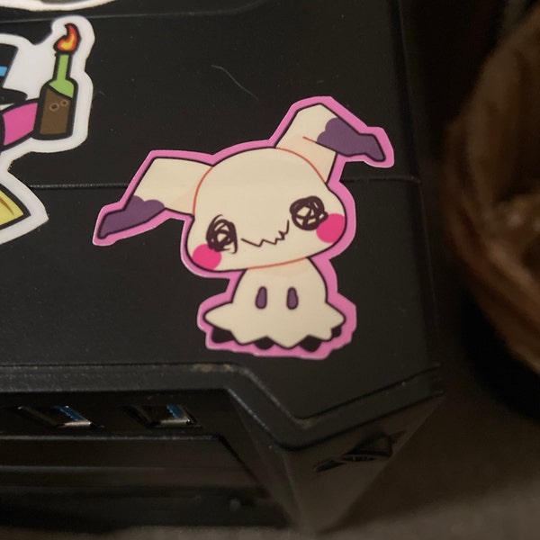 Ghost Pokemon Glossy Sticker Sheet Including Mimikyu Gengar Litwick ...