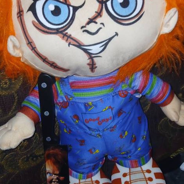 Child's Play Chucky Good Guy Doll Kitchen Knife With/without Sublimated ...