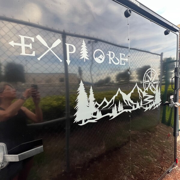 Explore - Vinyl Decal - Etsy
