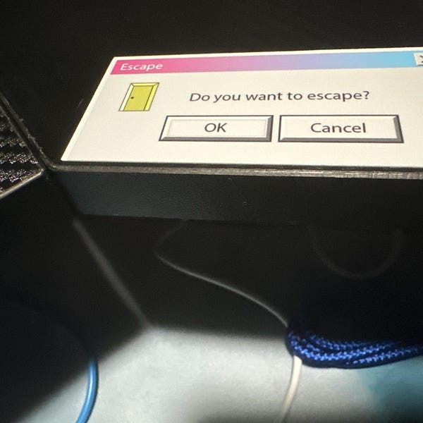 Do You Want to Escape Funny Sticker | Hydroflask Sticker | Laptop ...