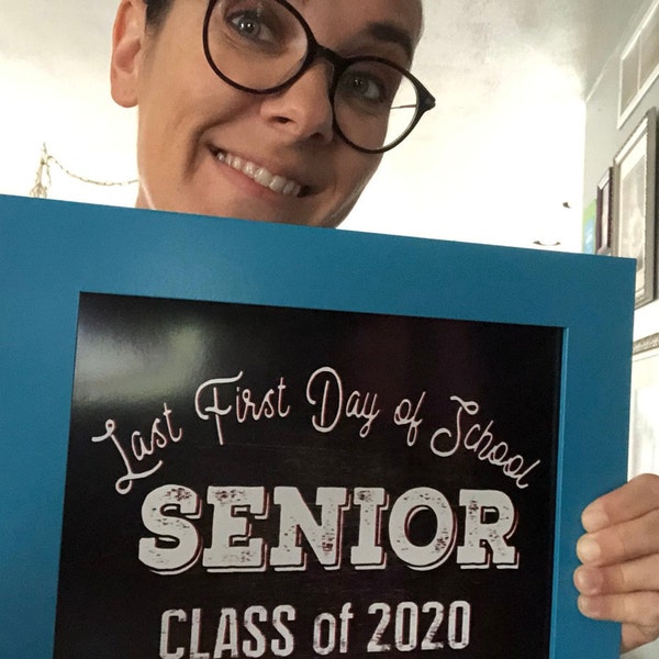 Last First Day of School Senior Class of 2026 Instant Download ...