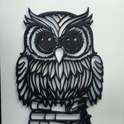 Cute Owl Family SVG Outline Cut File. Baby Owl Svg, Cute Owl Svg ...