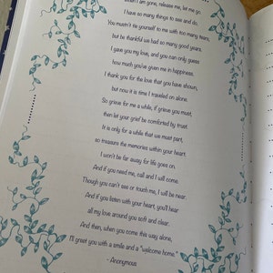 Guided Grief Remembrance Journal, A Handbook and Keepsake to Help You ...