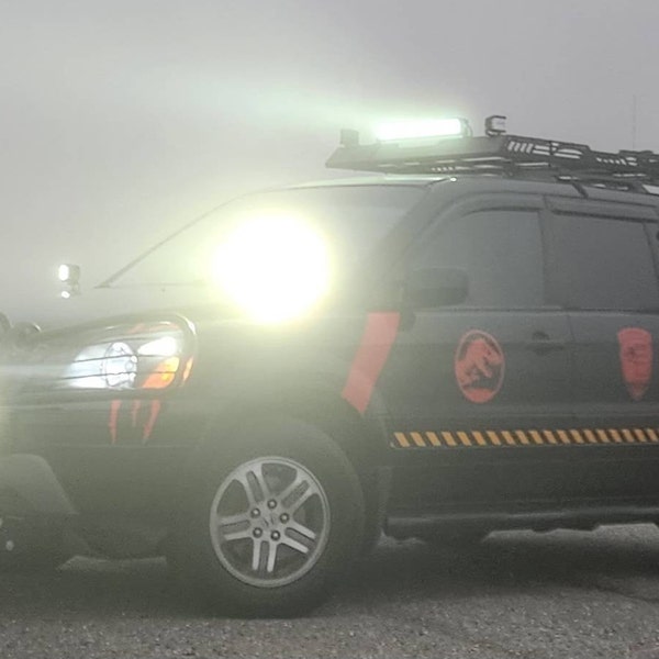 Custom 5 Piece Set Jurassic World Colored Dinosaur Compatible for Jeep ...