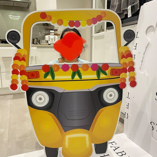 Large Tuk Tuk Photo Prop Digital File Party Decoration, Photo Booth ...