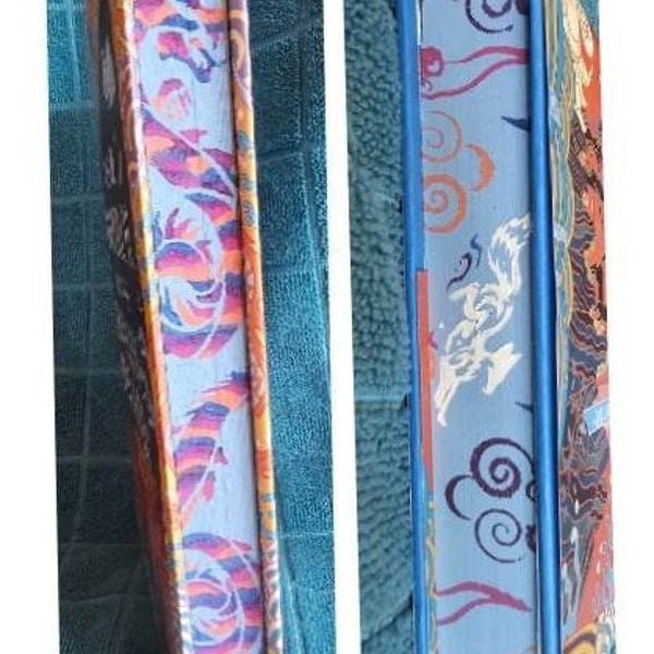 Lightlark Series Sprayed and Stenciled Edges - Etsy