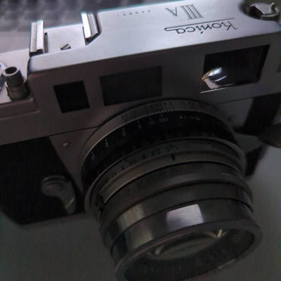 Konica III Vintage Rangefinder Camera, Fully Overhauled, Ready to Use ...