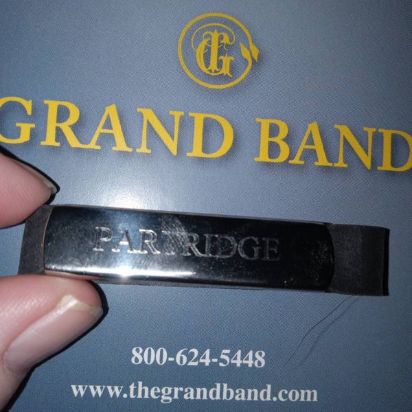 Personalized GRAND BAND Money Band Free Engraving - Etsy