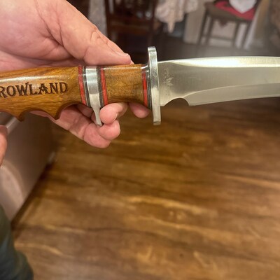Personalized Fillet Knife and Sheath, Unique Custom Engraved Gift for ...