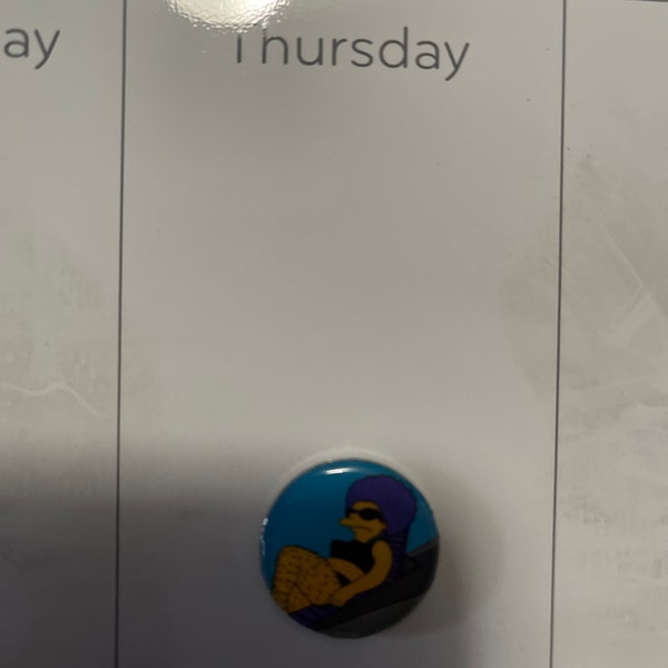 Simpsons Nuts and Gum Hologram Pendant Keychain From Lisa Vs. Malibu ...