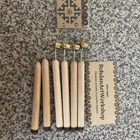 Kistka, Kistka Set, Decorated Wood Burned Kistka, Egg Decorating Tool ...