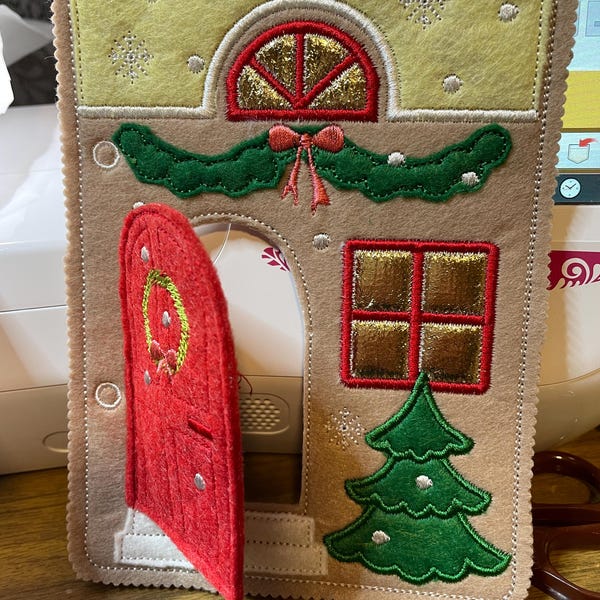 Complete SET Camper Dollhouse Quiet Book Embroidery Design for Toddlers ...