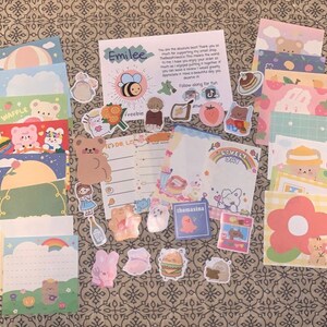 Handmade Pen Pal Kit Cute Stationery Set Letter Writing | Etsy