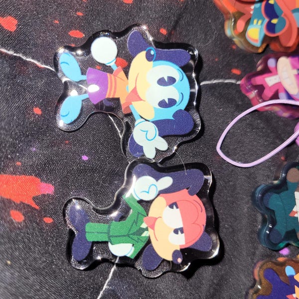 The Amazing Digital Circus Charms! - Etsy