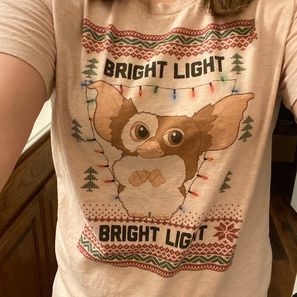 Gizmo Ugly Christmas T-shirt | Funny Holiday Party Tee - Etsy