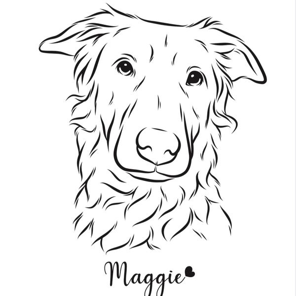 Great Pyrenees Svg Dog Full Body Peeking Head Ears Files Cricut Clipart ...