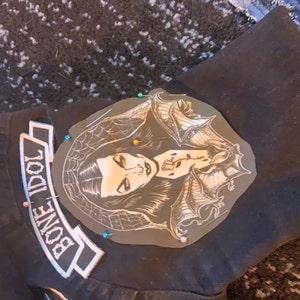 Samhain Danzig Werewolf Demon Patch , Back Patch Size , Heavy Metal ...