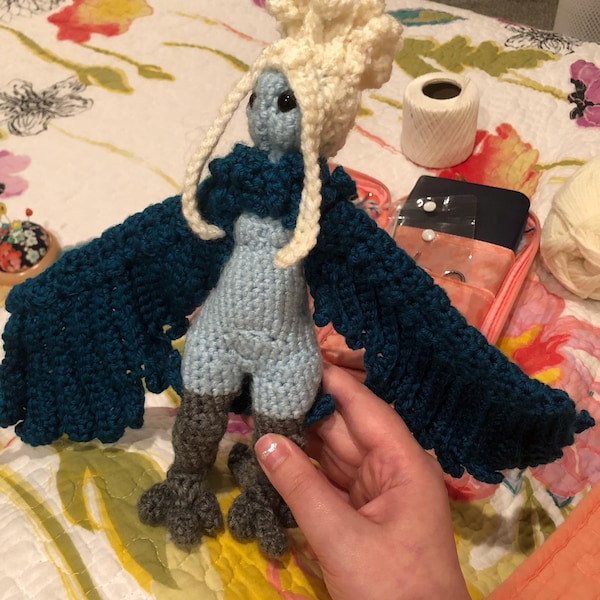 Garden Fae Amigurumi Crochet Pattern Fantasy Fairy PDF - Etsy