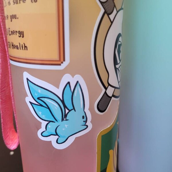 Final Fantasy Carbuncle Space Takers Sticker Sheet - Etsy
