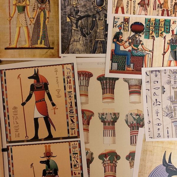 Ancient Egypt Printable Paper Pack Bundle Egyptian Paper Instant ...