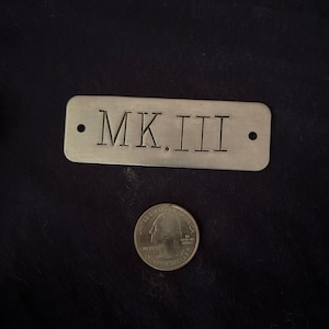 Industrial Metal Numbers 1 Small Vintage Metal Numbers Salvaged Address ...