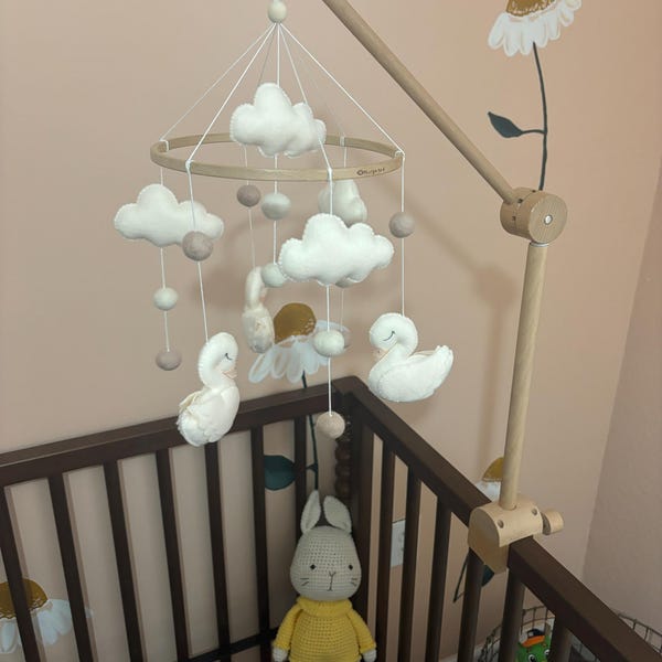 Goose Baby Mobile, Crib Mobile Mallard Duck, Geese Mobile Nursery, Bird ...