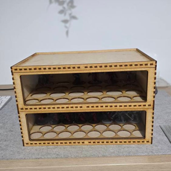 Spinning Paint Rack for Dropper Bottle Paints Like Vallejo Minature ...