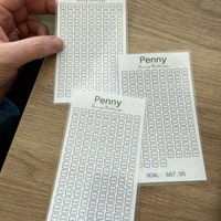 20K, 40k Money Saving Challenge Printable, 20000,40000 Couple Savings ...