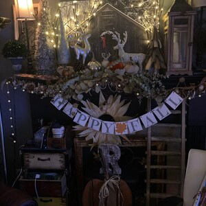 Happy Fall Banner Fall Decor Fall Banner Rustic Fall Sign - Etsy