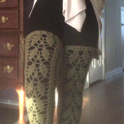 Digital Crochet PATTERN: Bark Gauntlets Bracers Whimsical Mushroom Tree ...