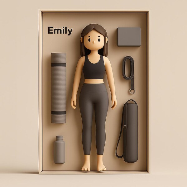 Personalized Action Figure Custom Starter Pack Blister Box Digital Art ...