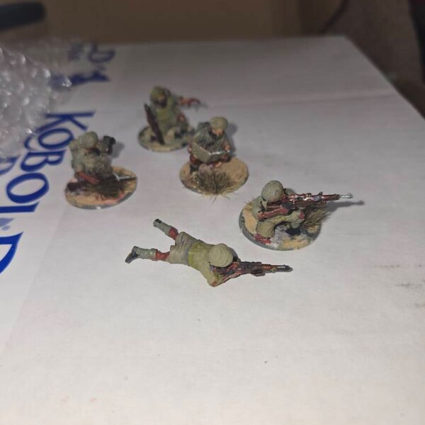 American War of Independence Continental Dragoons Command X4 28mm 1/56 ...