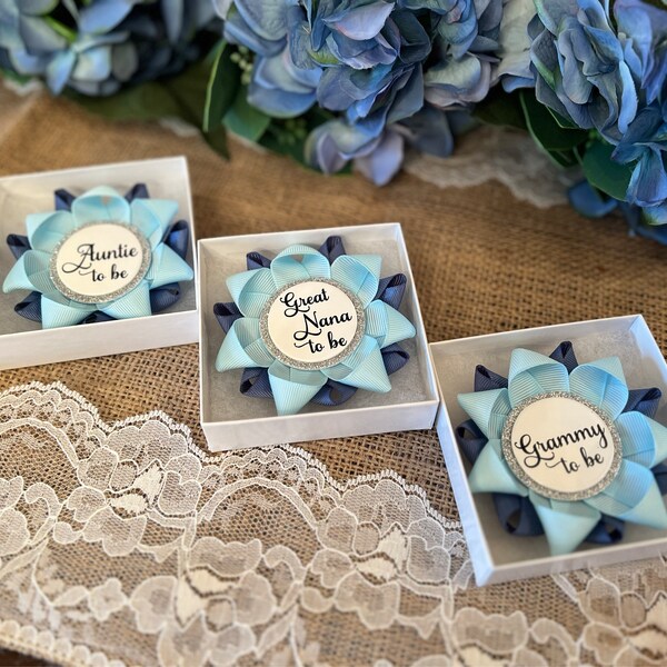 Blue Baby Shower Pins, Boy Baby Shower, Baby Boy Shower Ideas, Baby ...