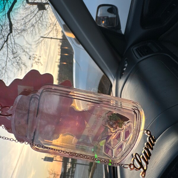 Jewel Shard Bottle Acrylic Shaker Charm - Etsy