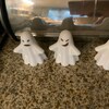 Spooky Ghosts W/ Flickering LED Candle Halloween Decor Mcgadgets Wall ...