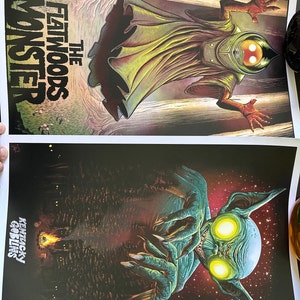 The Flatwoods Monster Poster Print - Etsy