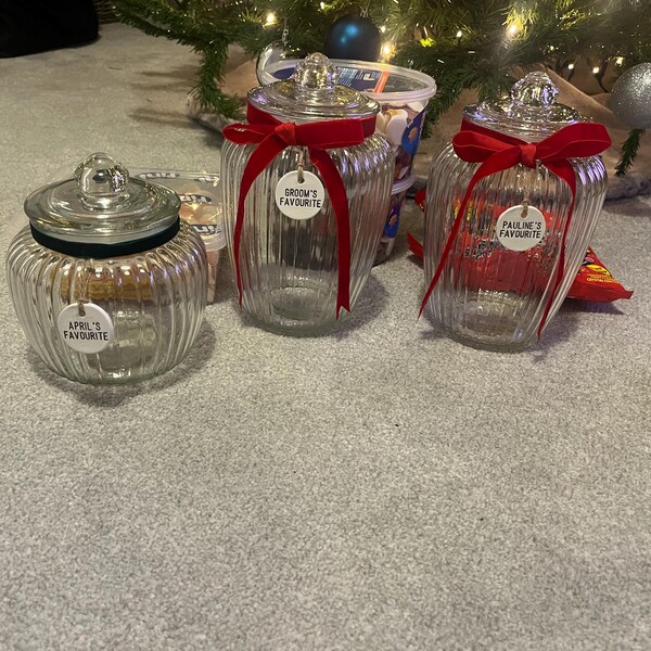 Clay Name Tags, Personalised Clay Tags, Place Names, Wedding Favours ...