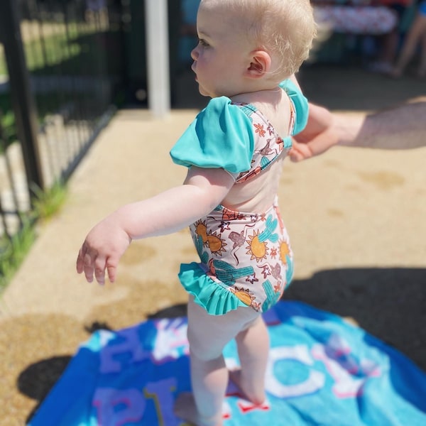 Maui Baby One- and Two Piece Swimsuit PDF Sewing Pattern, Including ...