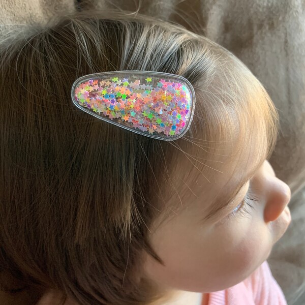 Mickey Mouse Hair Clips Sequin Mickey Clips Toddler Disney Hair Clips ...