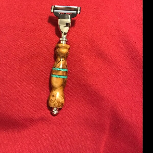 Razor Handle Mach 3 and Natural Edge Box Men's Shaving Gillette ...