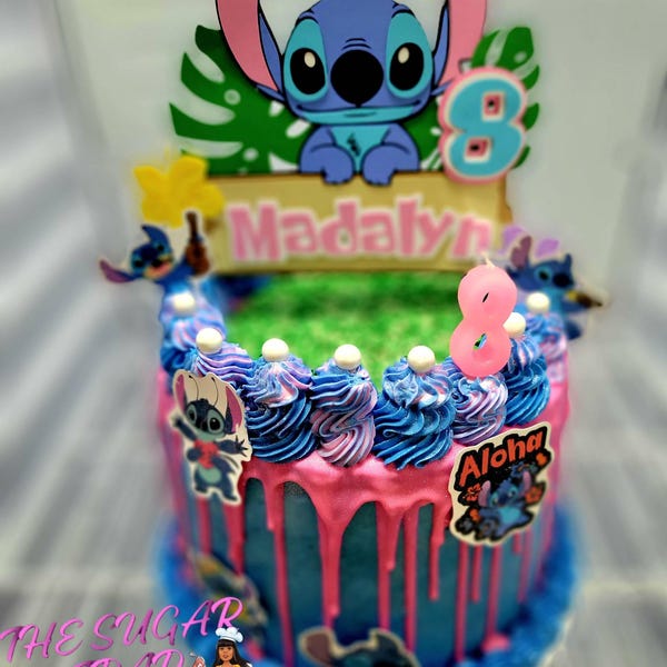 3D Ohana Cake Topper - Etsy