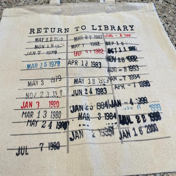 Return to Library Throw Pillow, Vintage Library Card Book Due Date Decor, Bookish Gift for Her ...