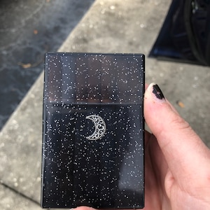 Mini Amethyst Triple Moon Grinder Aluminium Herb Tobacco | Etsy