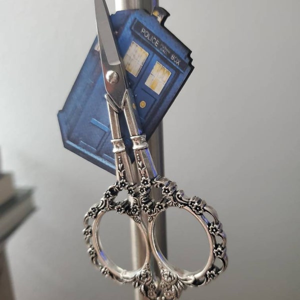 Floral Embroidery Scissors - Small Flower Scissors- Rose Gold Shears ...