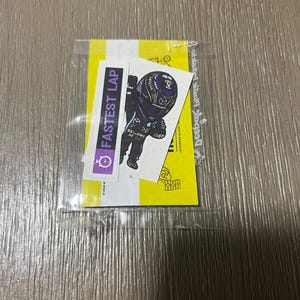 Ayrton Senna F1 Formula One Chibi Cartoon Color Sticker - Etsy