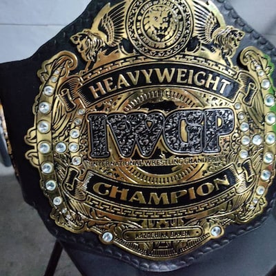 TNA Heavyweight Championship Wrestling Belt Dual Plated White Strap - Etsy