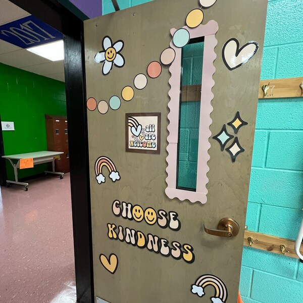 Kindness Bulletin Board | Boho Classroom Decor | Choose Kindness ...