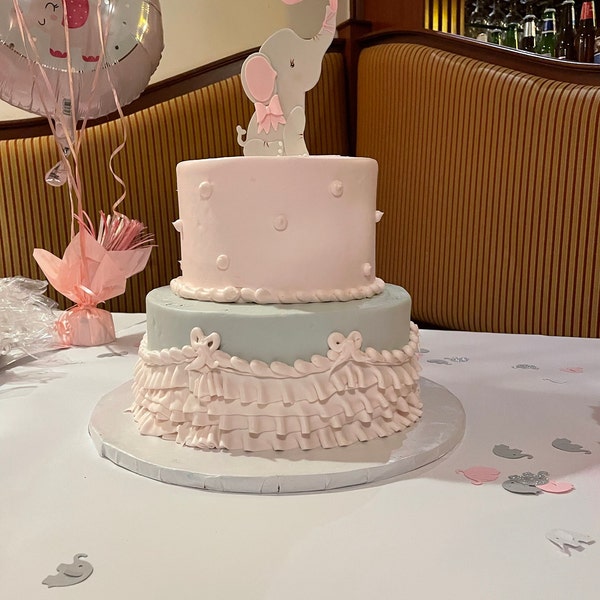 Elephant Banner, Elephant High Chair Banner, 1st Birthday, Elephant ...