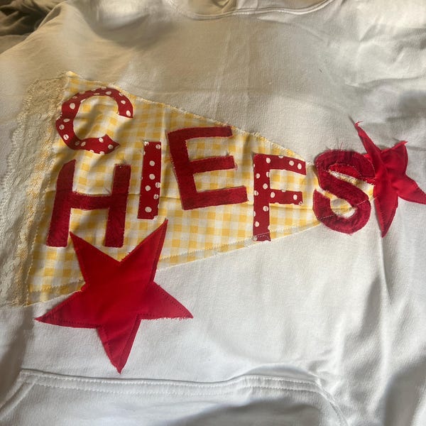 College Pennant Hoodie - Etsy